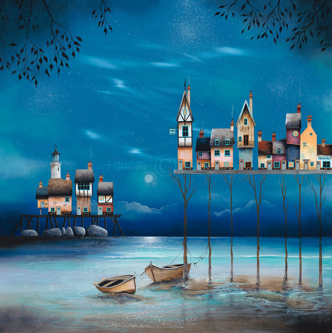 Gary Walton | British Whimsical Seascapes & Harbour Scenes – Collier ...