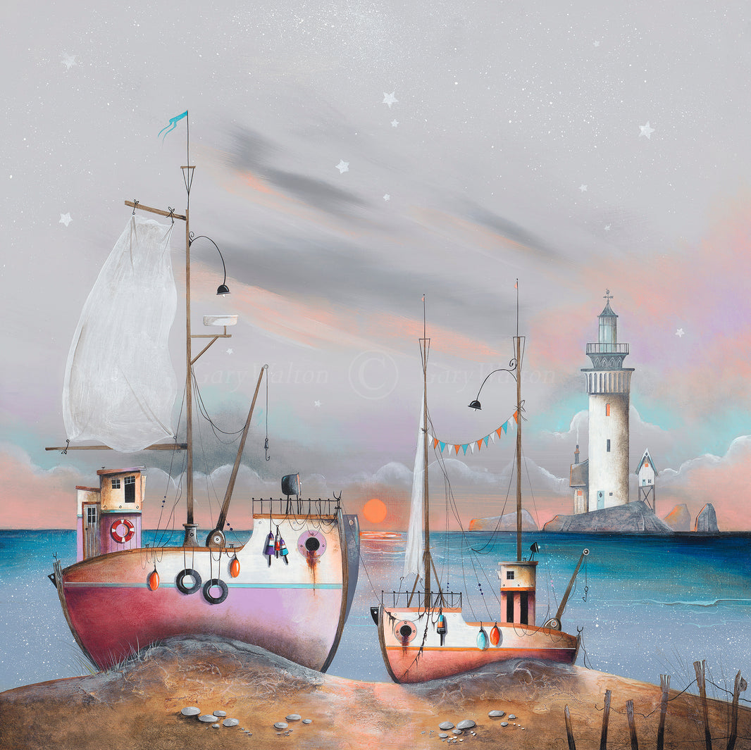 Gary Walton | British Whimsical Seascapes & Harbour Scenes – Collier ...