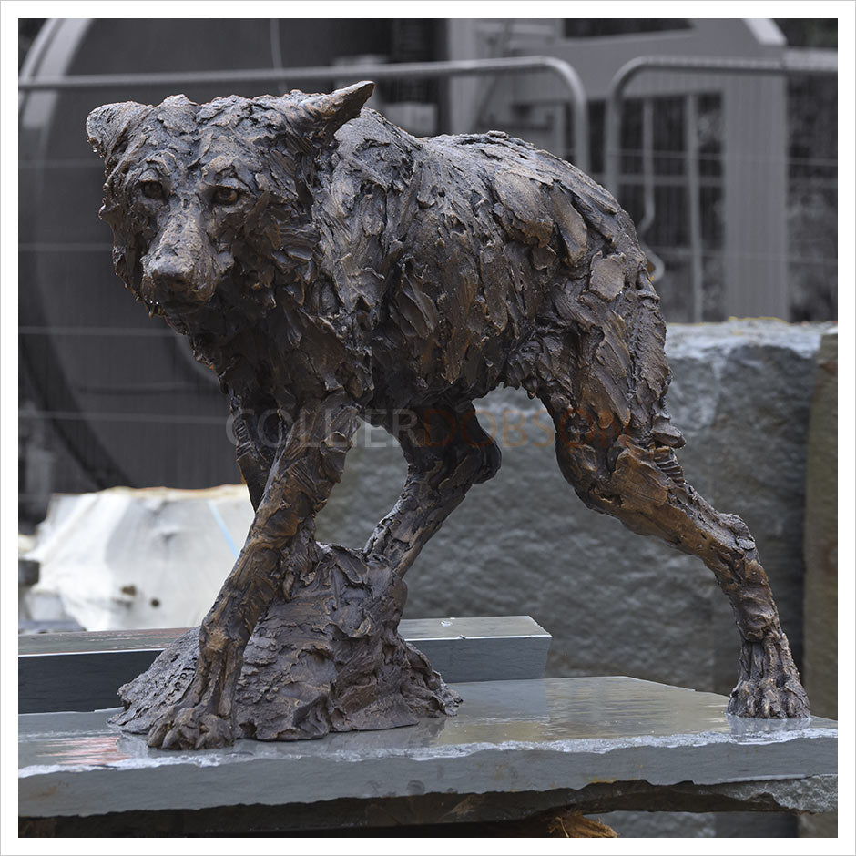 Contemporary Bronze, Stainless Steel, and Hallmarked Silver sculpture ...