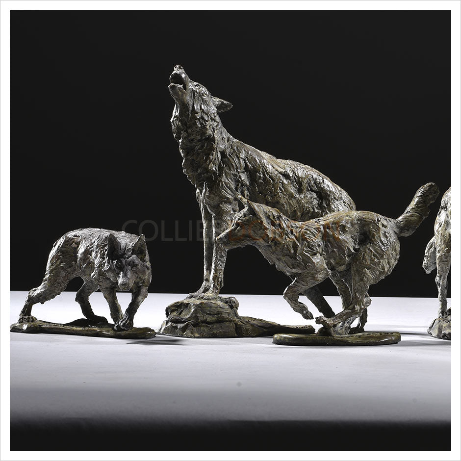 Contemporary Bronze, Stainless Steel, and Hallmarked Silver sculpture ...