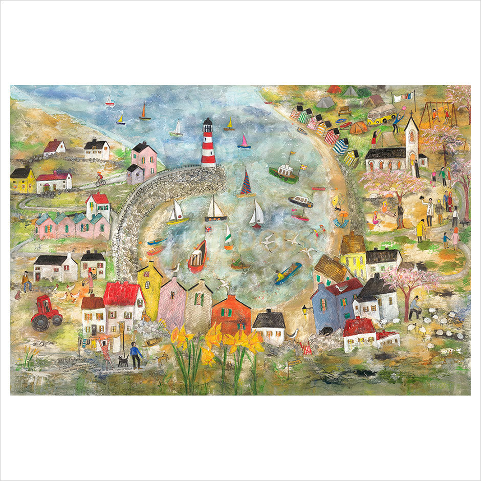 Rosa Sepple Paint And Collage Artist Of Coastal Scenes Collier Dobson